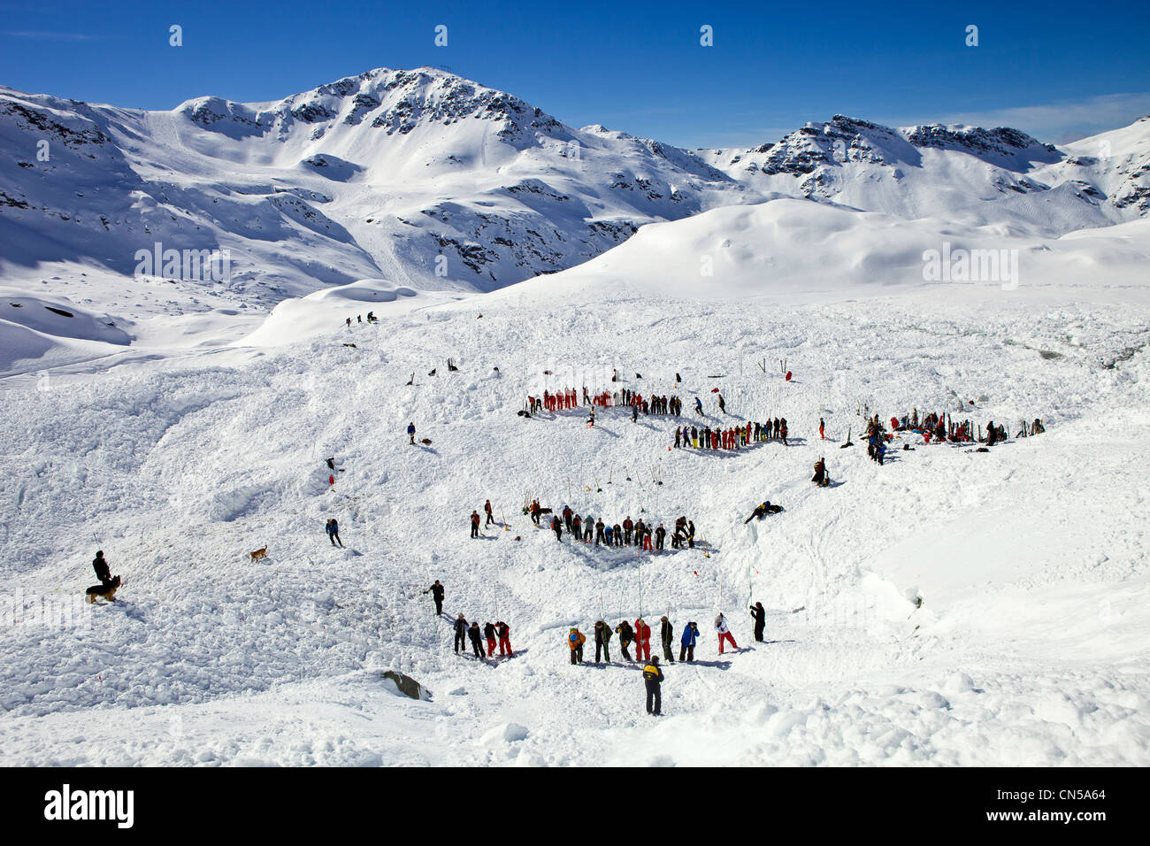 France, Savoie, Massif de La Vanoise, La Tarentaise Valley, 3 Vallees ...