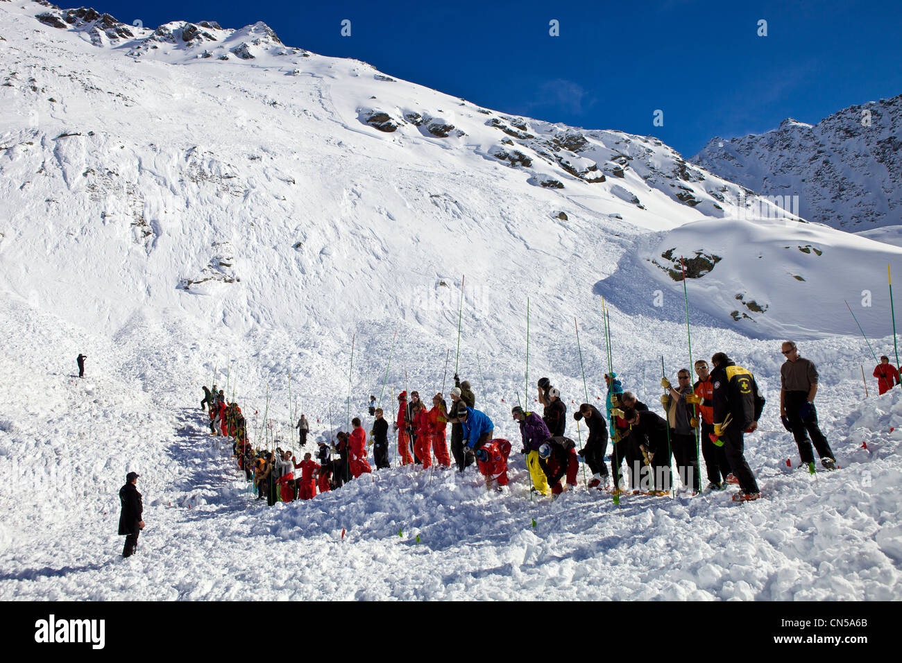 France, Savoie, Massif de La Vanoise, La Tarentaise Valley, 3 Vallees ...