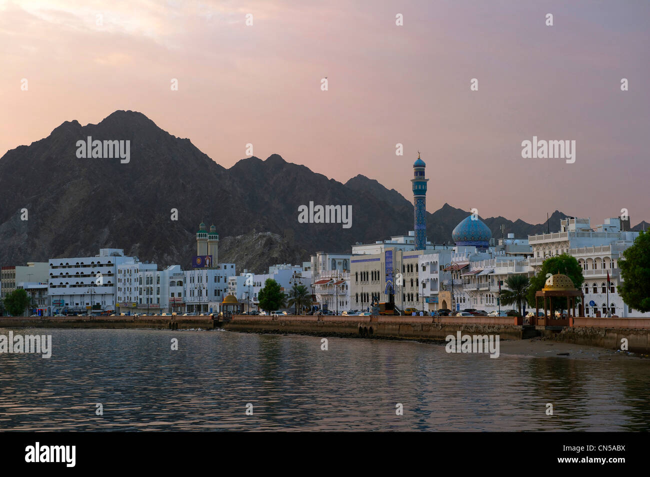 Sultanate of Oman, Muscat, Muttrah corniche Stock Photo - Alamy