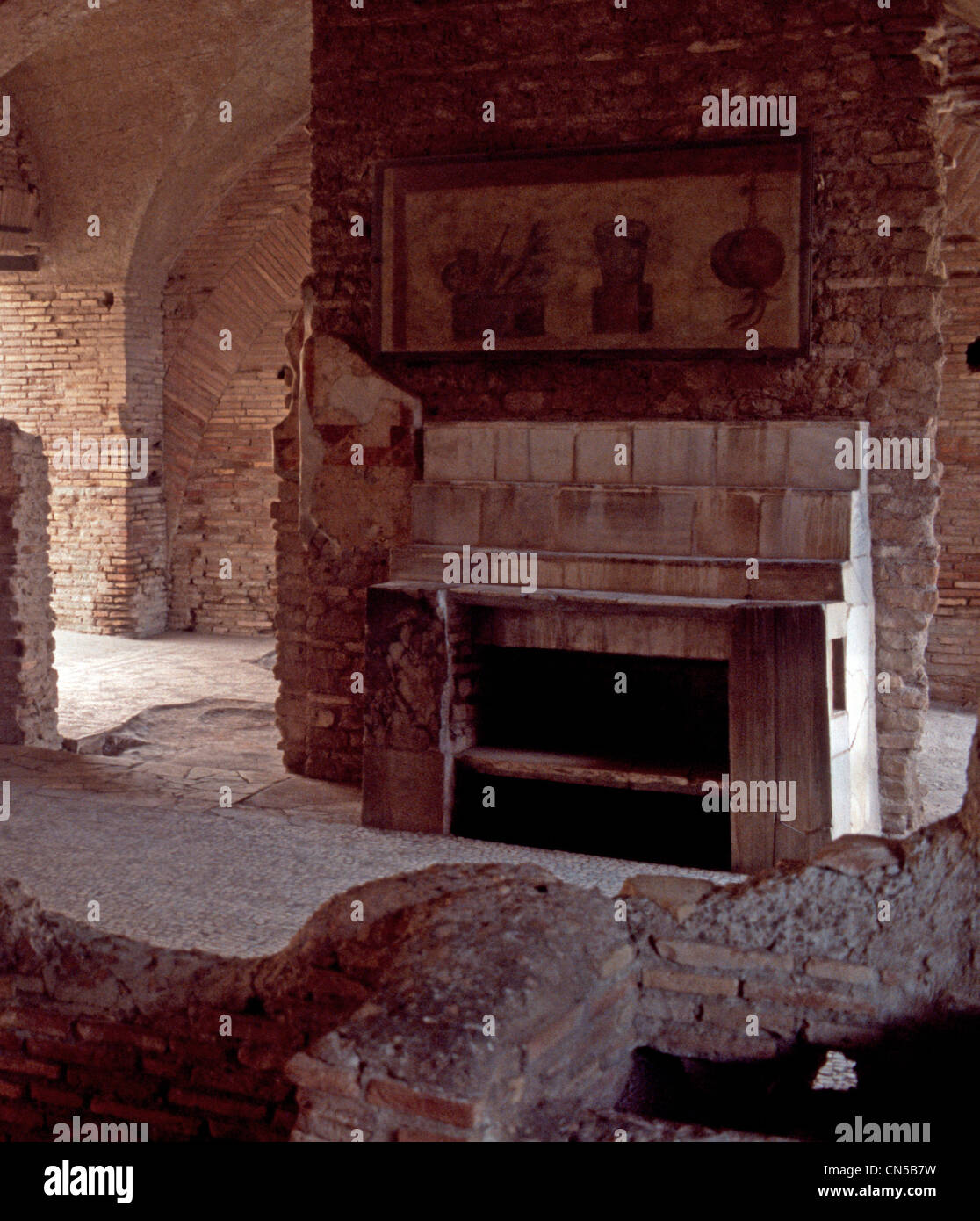 Ostia antica roman bar hi-res stock photography and images - Alamy