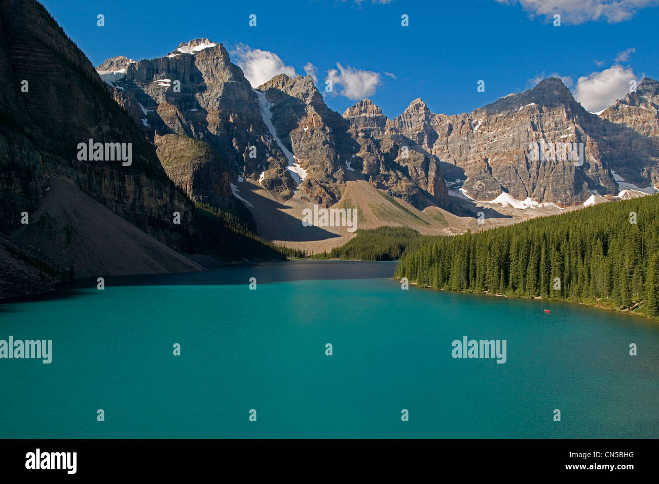 Moraine Lake, Valley of the Ten Peaks, Banff National Park, Alberta ...