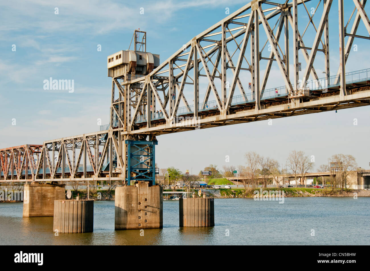 Junction Bridge is a pedestrian and bicycle bridge connecting the ...