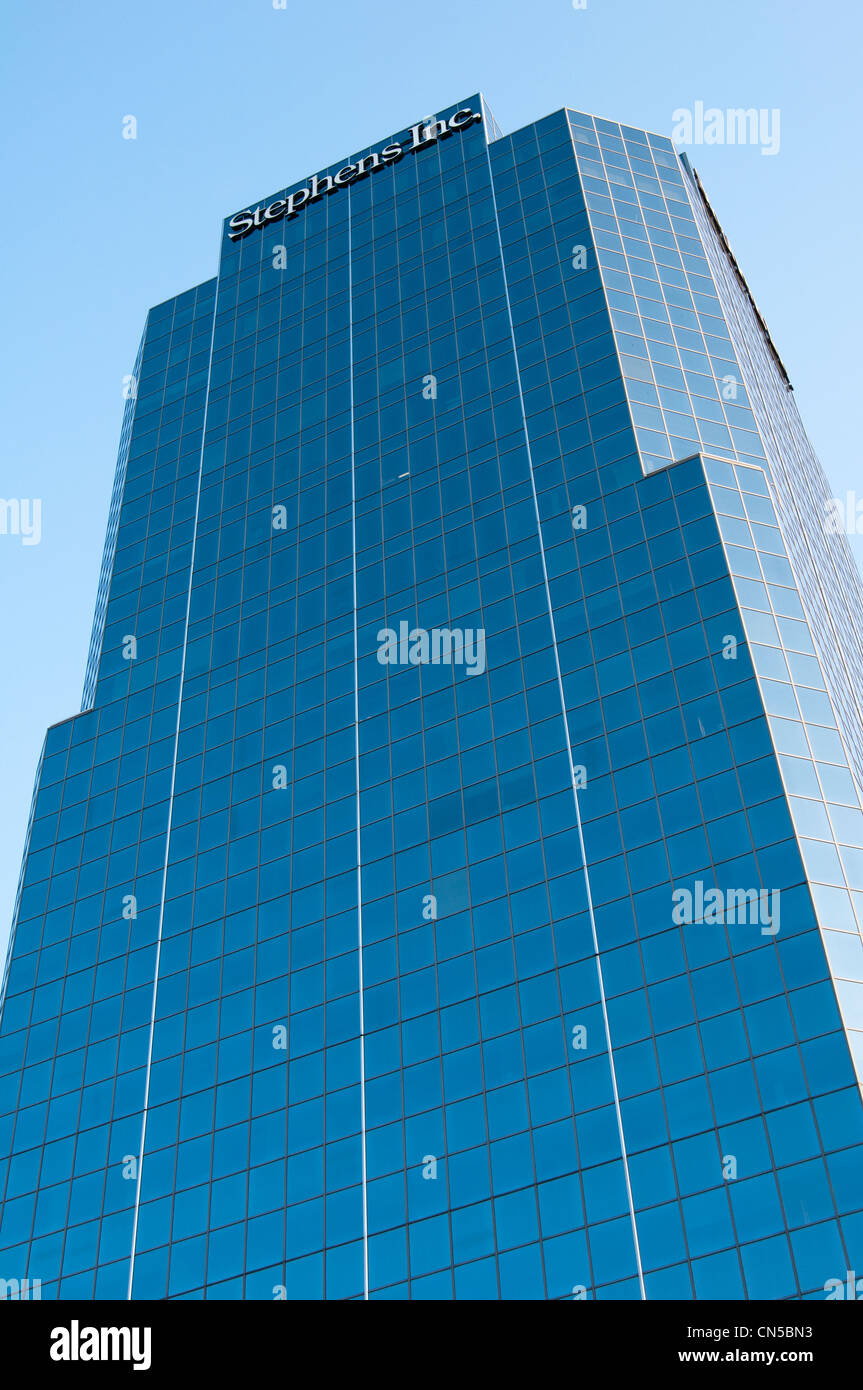 Headquarters of financial services firm Stephens in Little Rock ...