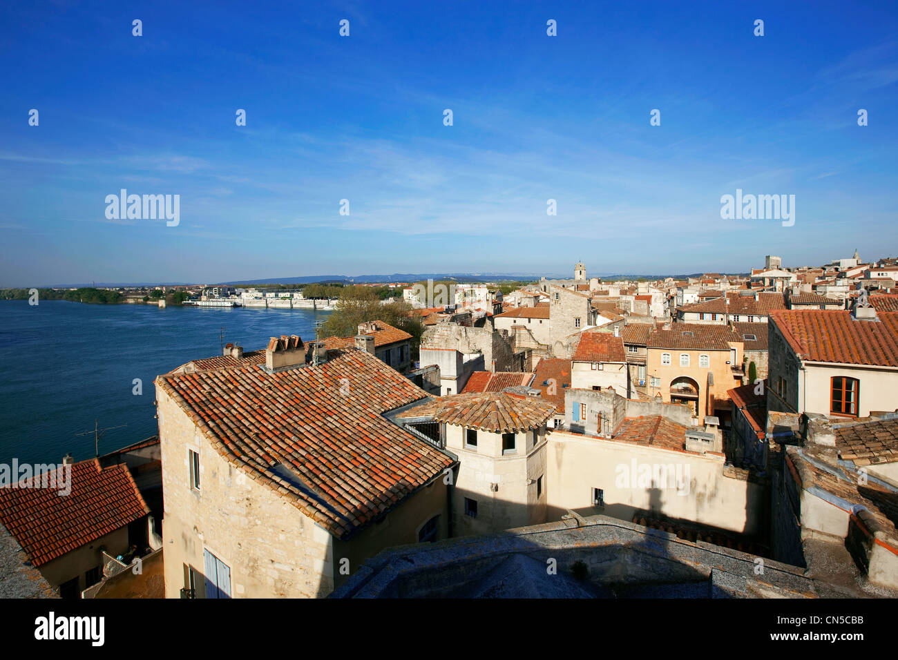 River rhone in arles hi-res stock photography and images - Alamy