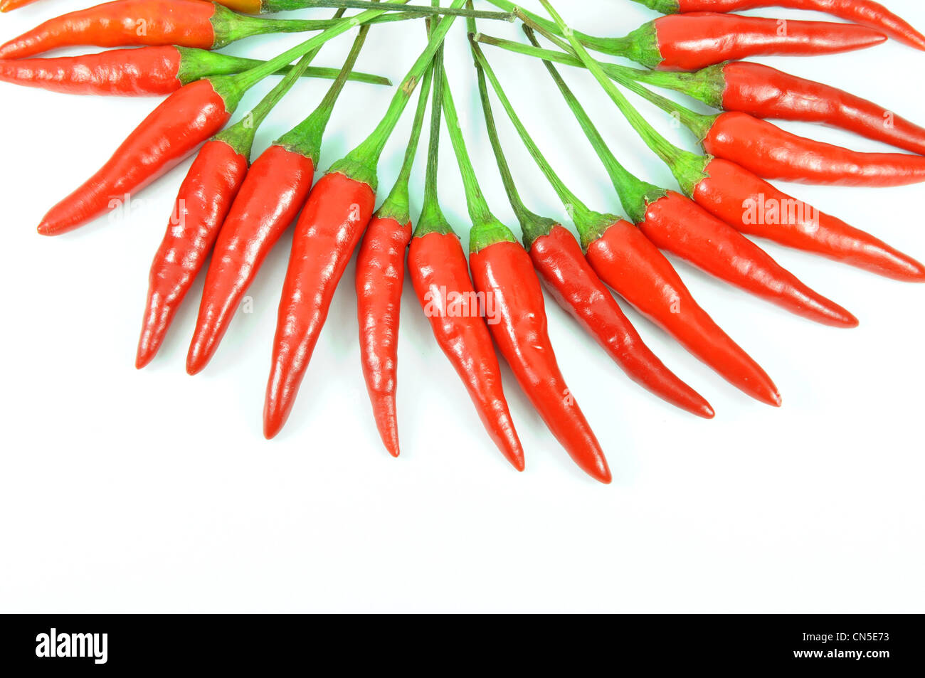 Red pepper made necklace Stock Photo - Alamy