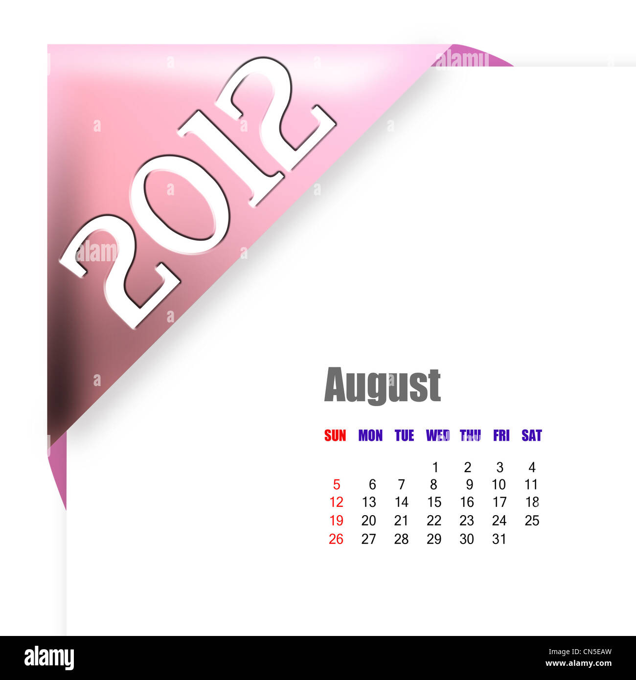 August 2012 Cut Out Stock Images & Pictures - Alamy