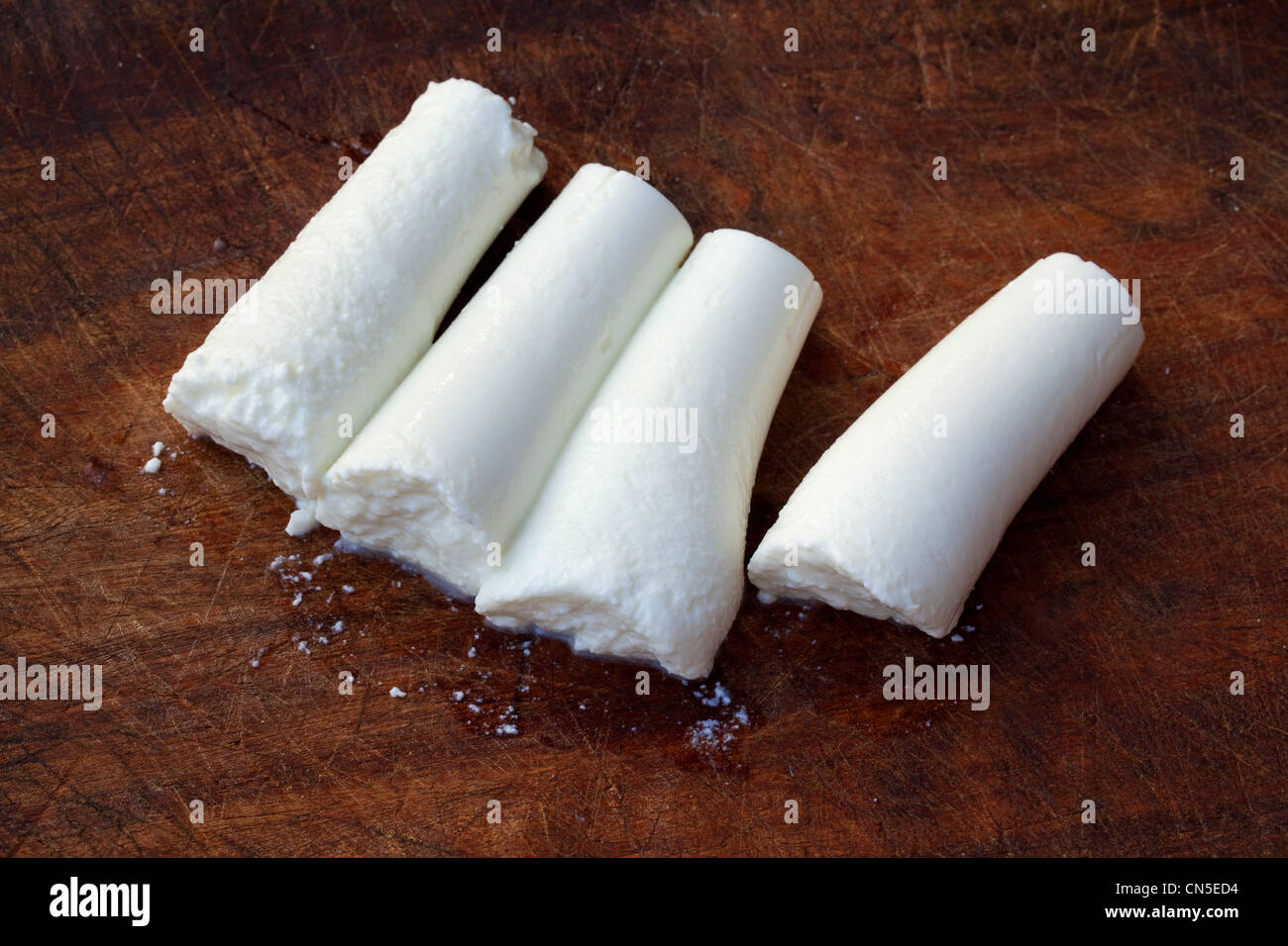 France, Bouches du Rhone, the Real Rove Brousse, pure goat cheese Stock ...