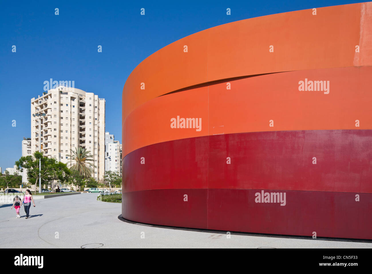 Israel, Tel Aviv, Holon, Design Museum Holon designed by Ron Arad ...