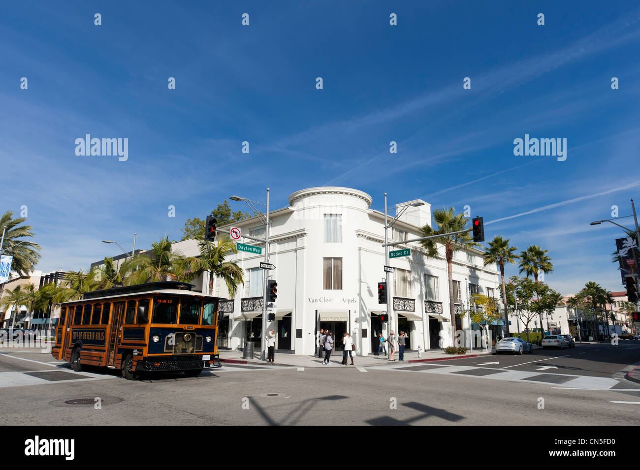 United States, California, Los Angeles, Beverly Hills, Rodeo Drive ...