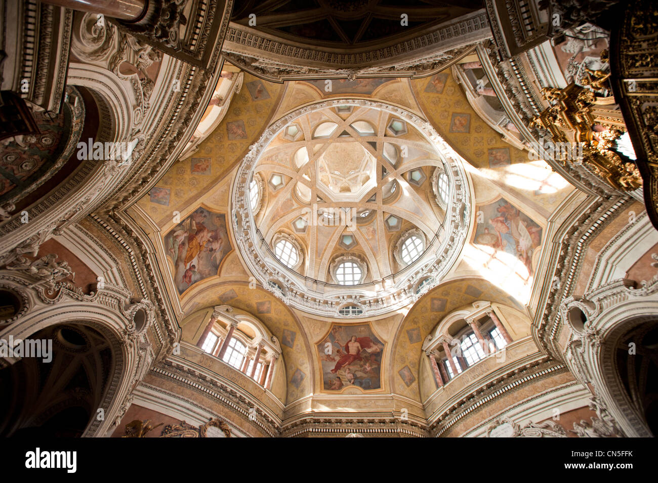 Guarino guarini san lorenzo hi-res stock photography and images - Alamy