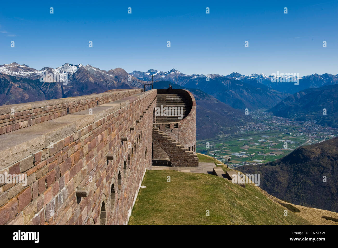 Santa Maria degli Angeli church, Mario Botta, Alpe Foppa, Monte Tamaro ...