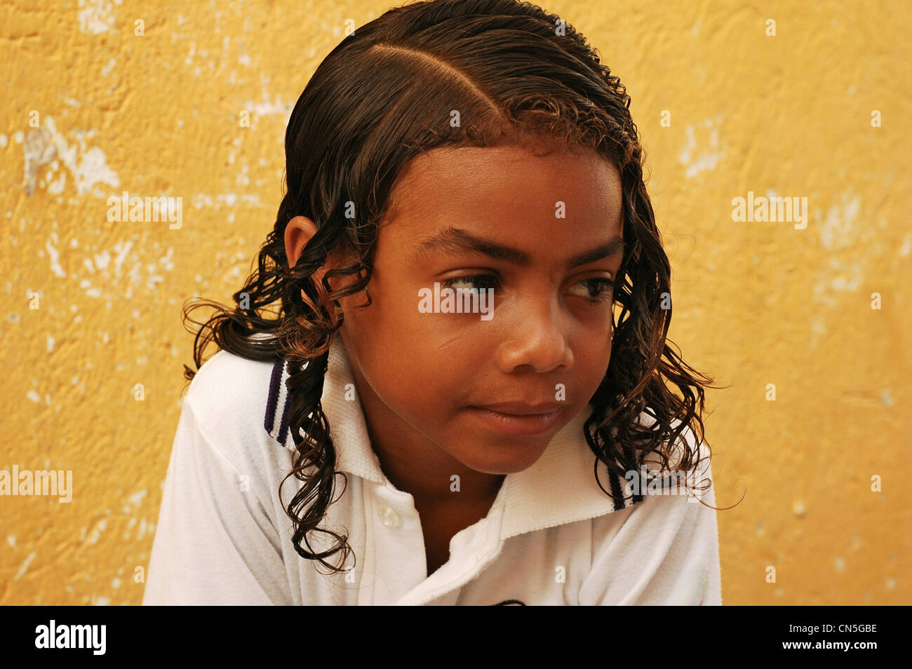 Portrait young boy colombia hi-res stock photography and images - Alamy