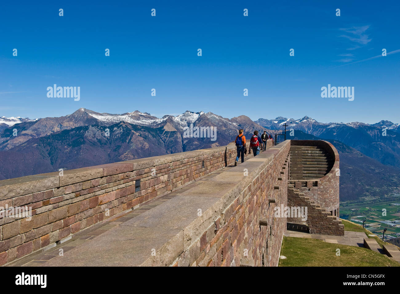 Santa Maria degli Angeli church, Mario Botta, Alpe Foppa, Monte Tamaro ...
