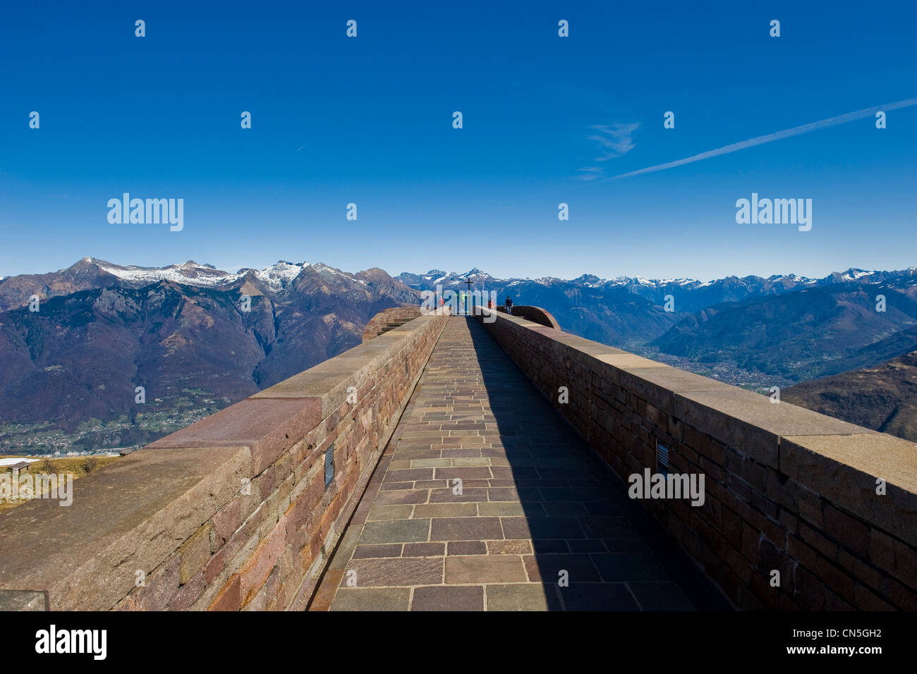 Santa Maria degli Angeli church, Mario Botta, Alpe Foppa, Monte Tamaro ...