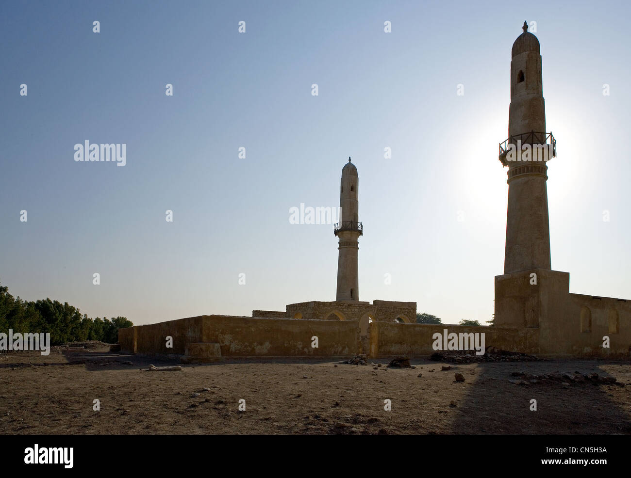 Bahrain, Manama, the ancient Al Khamis mosque, VIII century Stock Photo ...