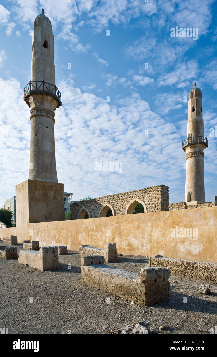 Bahrain, Manama, the ancient Al Khamis mosque, VIII century Stock Photo ...