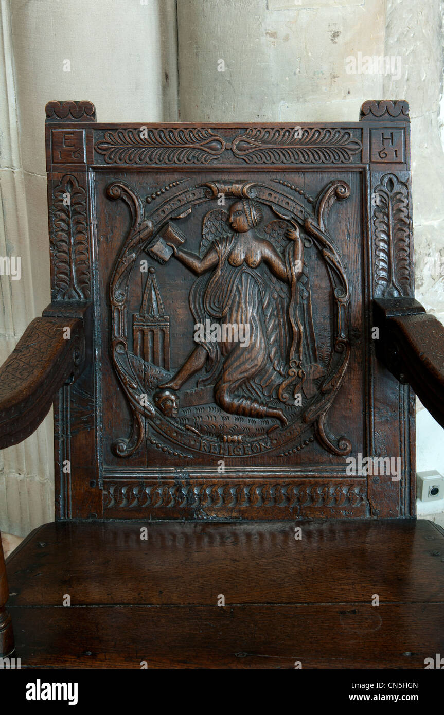 Jacobean chair in All Saints with Holy Trinity Church, Loughborough ...