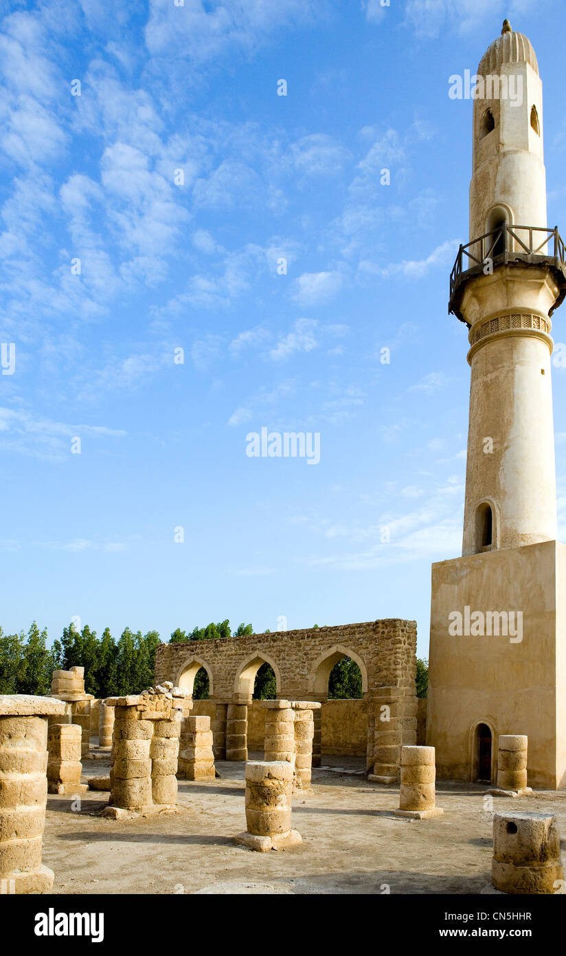 Bahrain, Manama, the ancient Al Khamis mosque, VIII century Stock Photo ...