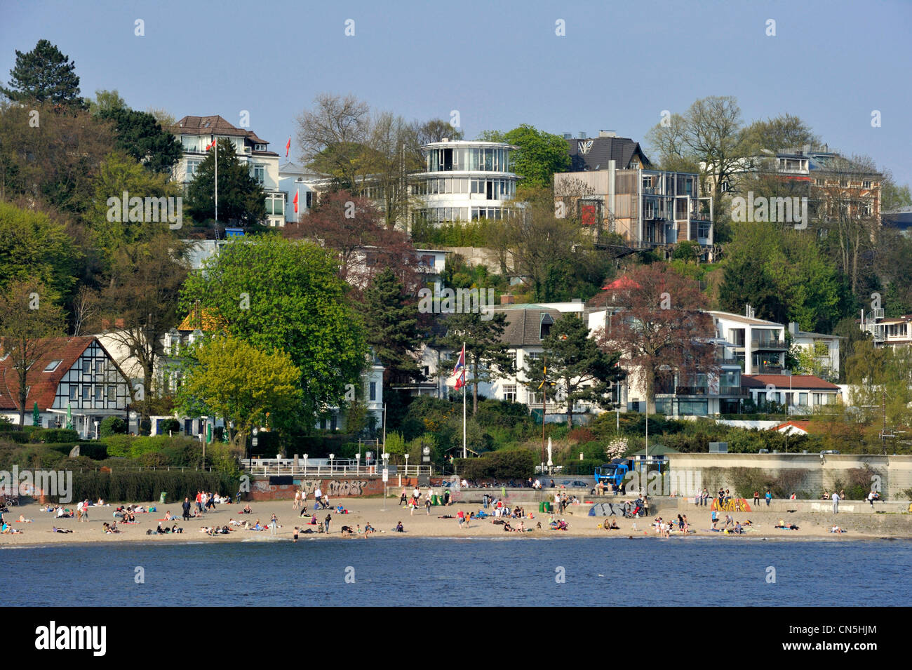 Germany, Hamburg, European Green Capital 2011, Altona district ...