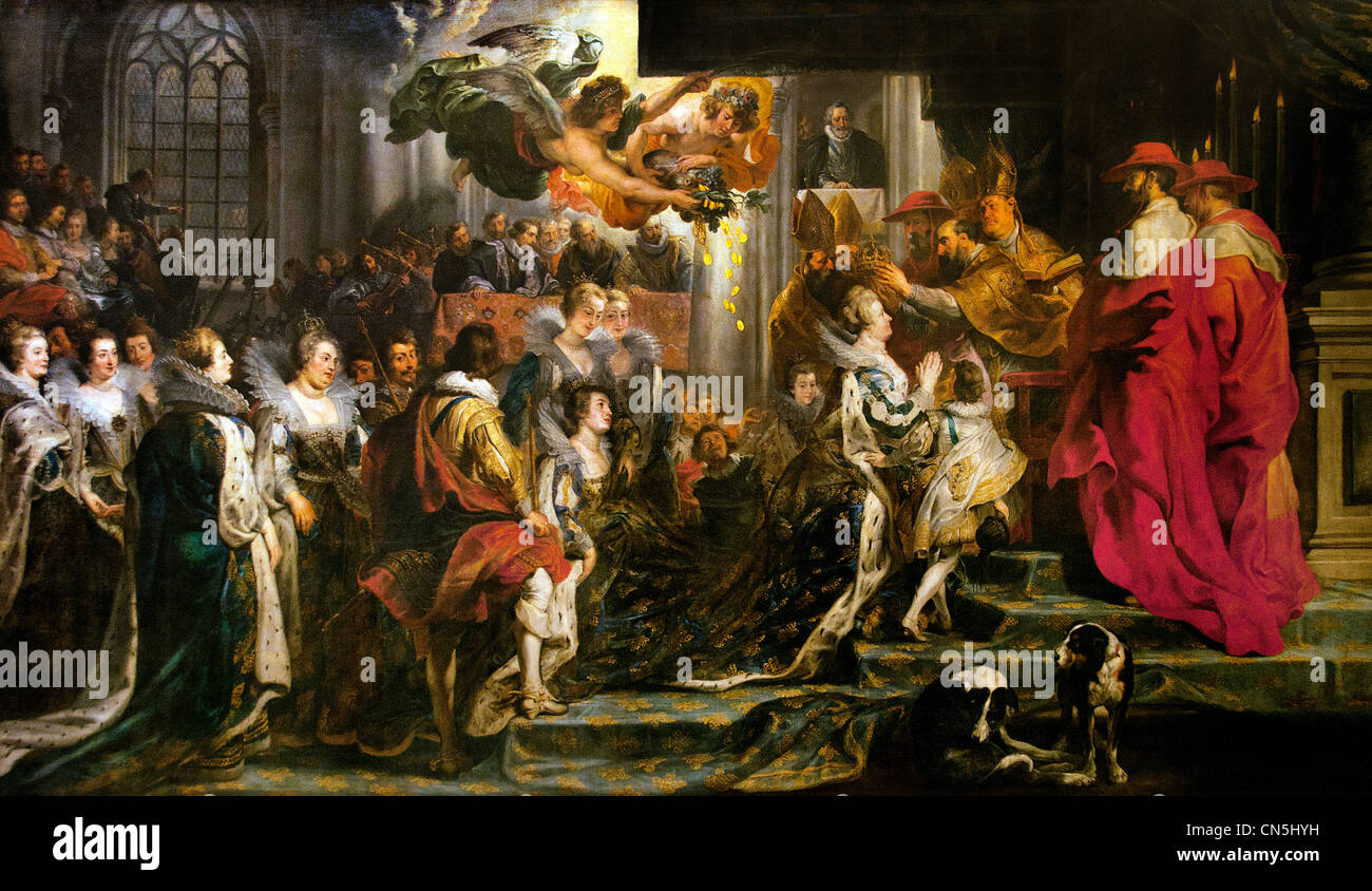 Marie de medici coronation hi-res stock photography and images - Alamy