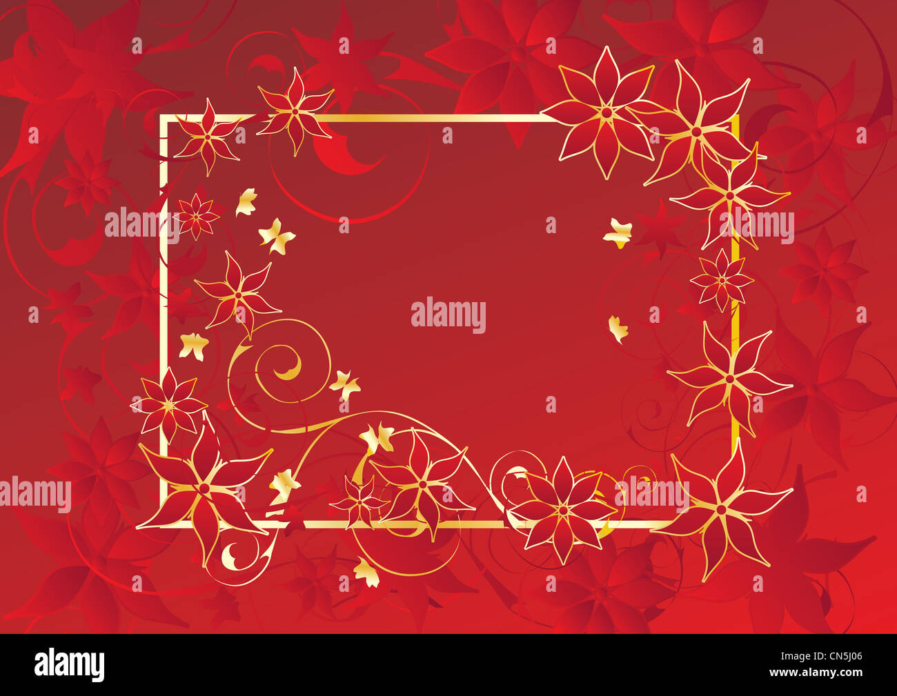 Beautiful red luxury Design background vector illustration Stock Photo ...