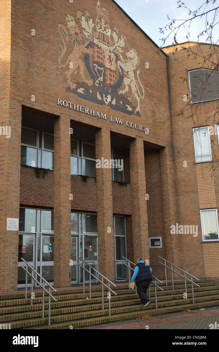 Rotherham Magistrates Court Stock Photo - Alamy
