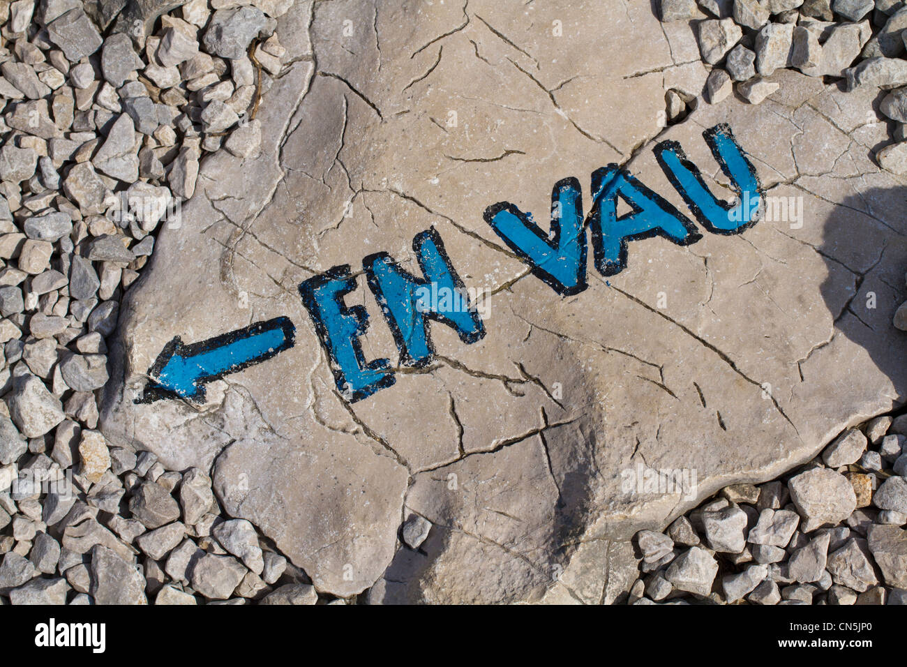 France, Bouches du Rhone, Marseille, path of the Belvedere of En Vau ...