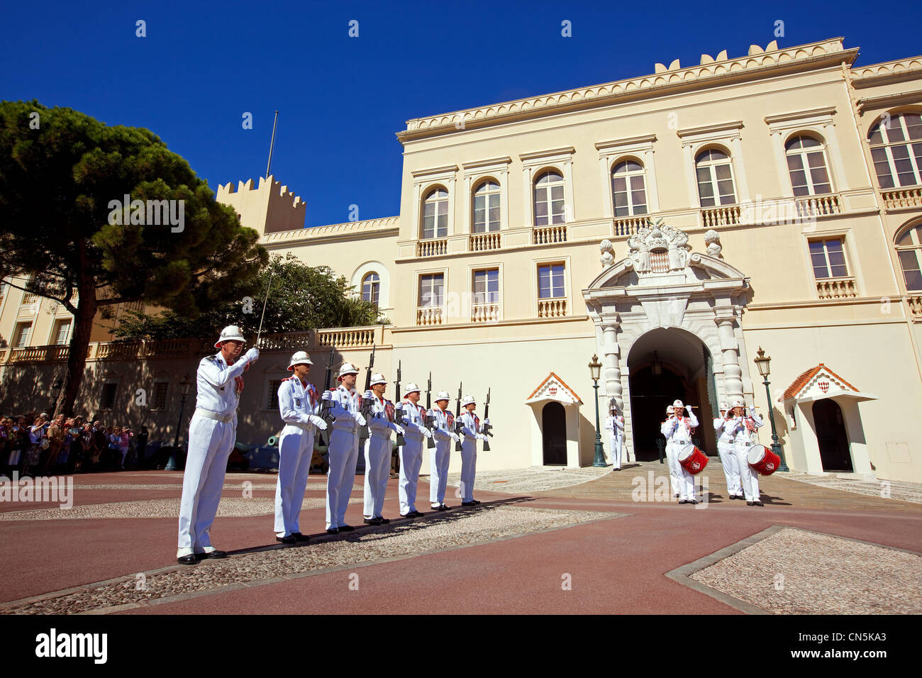 Changing guard royal palace monaco hi-res stock photography and images ...