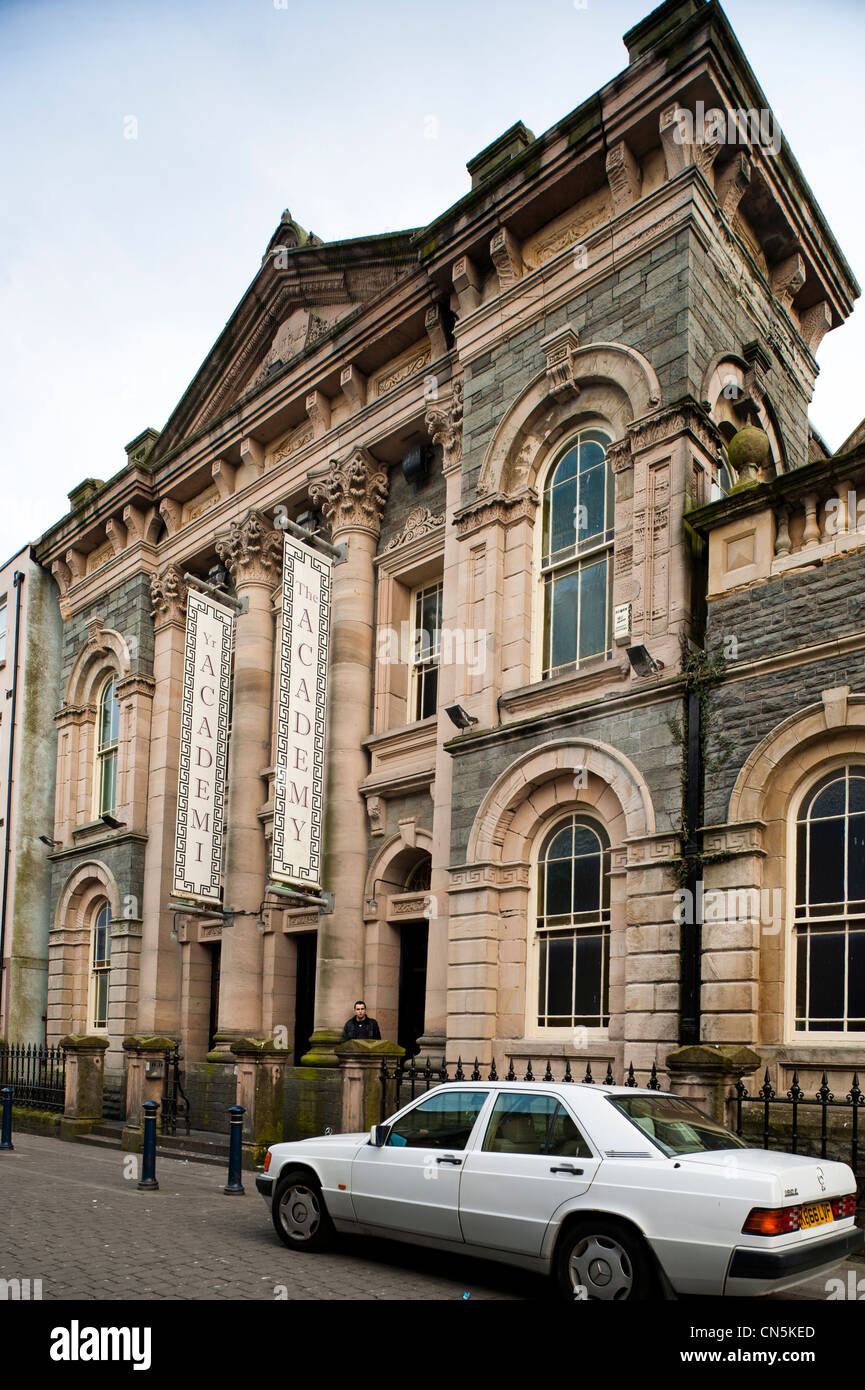 Exterior, St Pauls chapel, converted into The Academy pub nightclub and ...