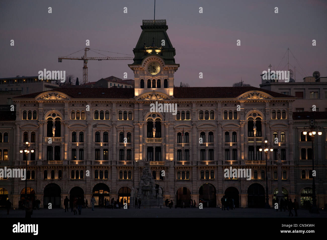 Trieste city hall hi-res stock photography and images - Alamy