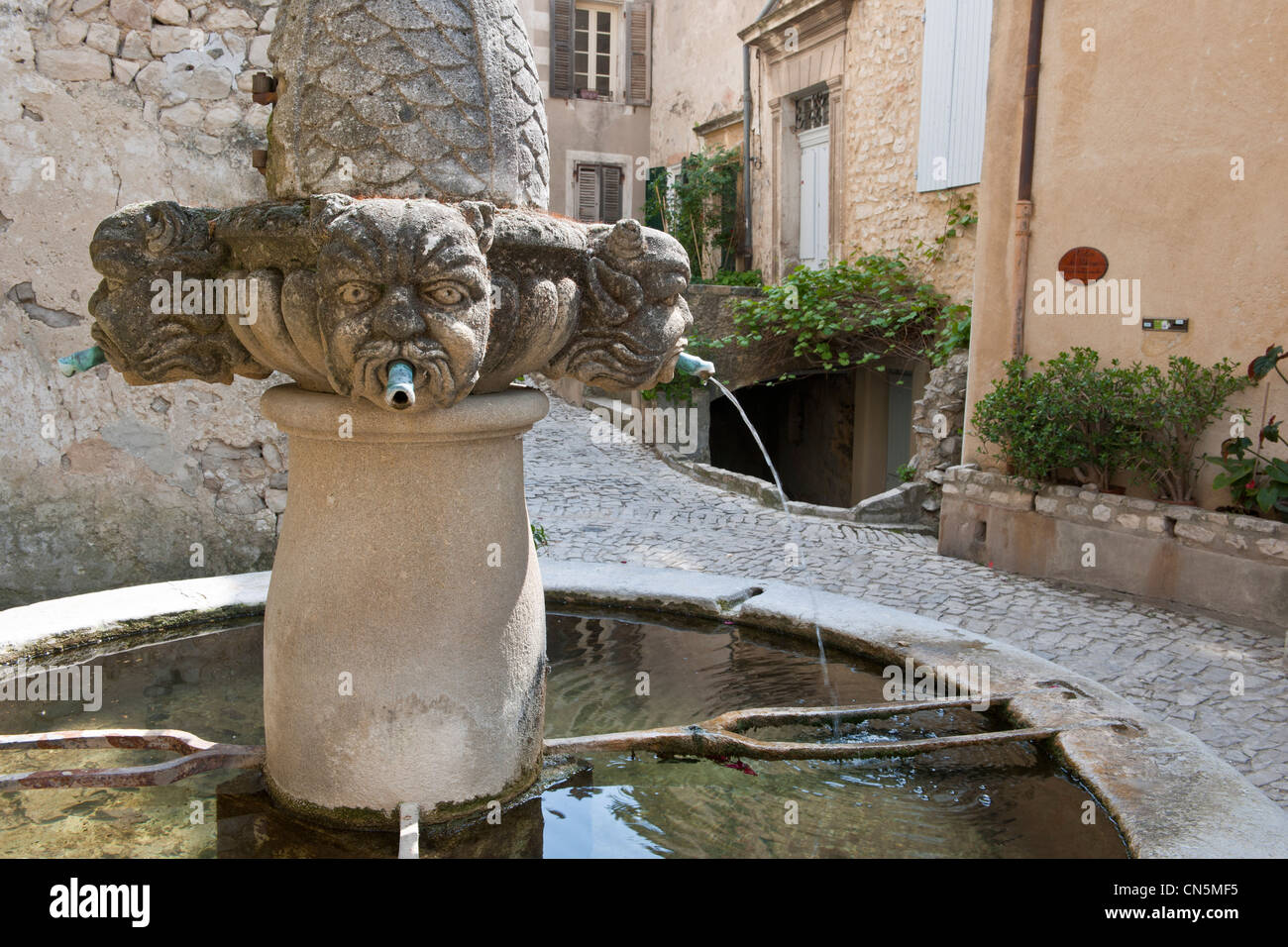 France, Vaucluse, Seguret, labelled Les Plus Beaux Villages de France ...