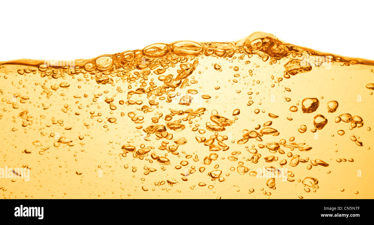 orange summer drink with bubbles Stock Photo - Alamy