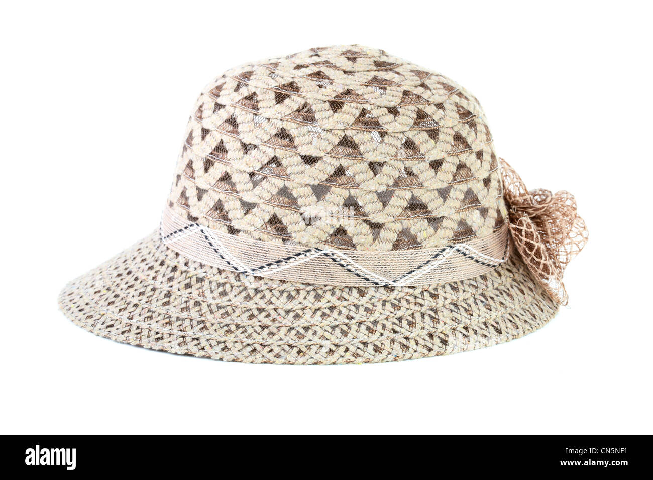 lady's hat isolated on a white background Stock Photo - Alamy
