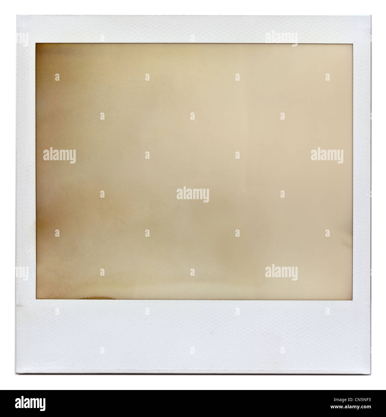Designed grungy instant film frame with abstract filling isolated on ...