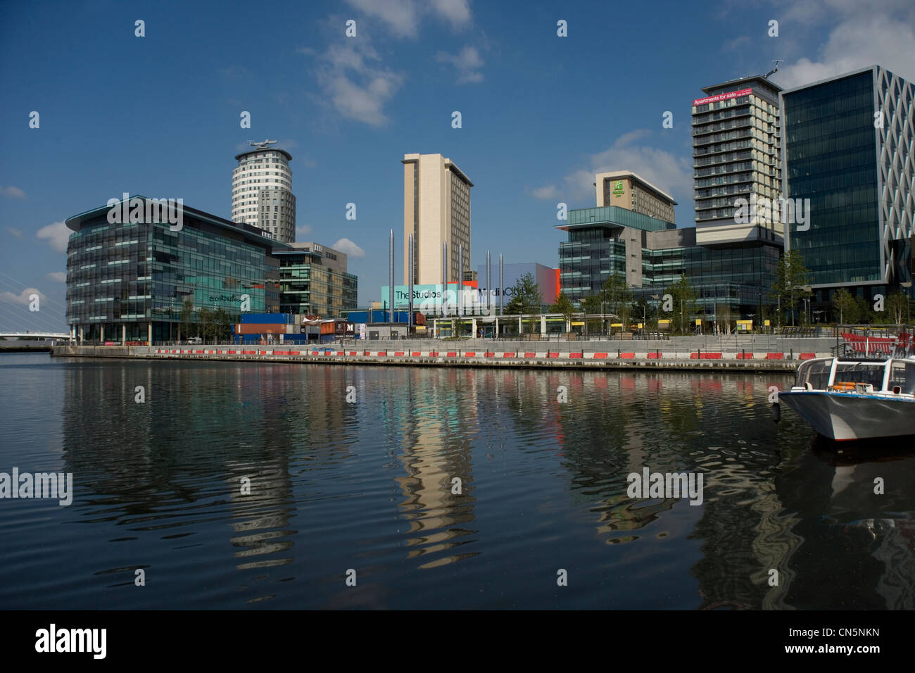 The BBC TV Studios at Media City UK and Salford Quays, Salford ...