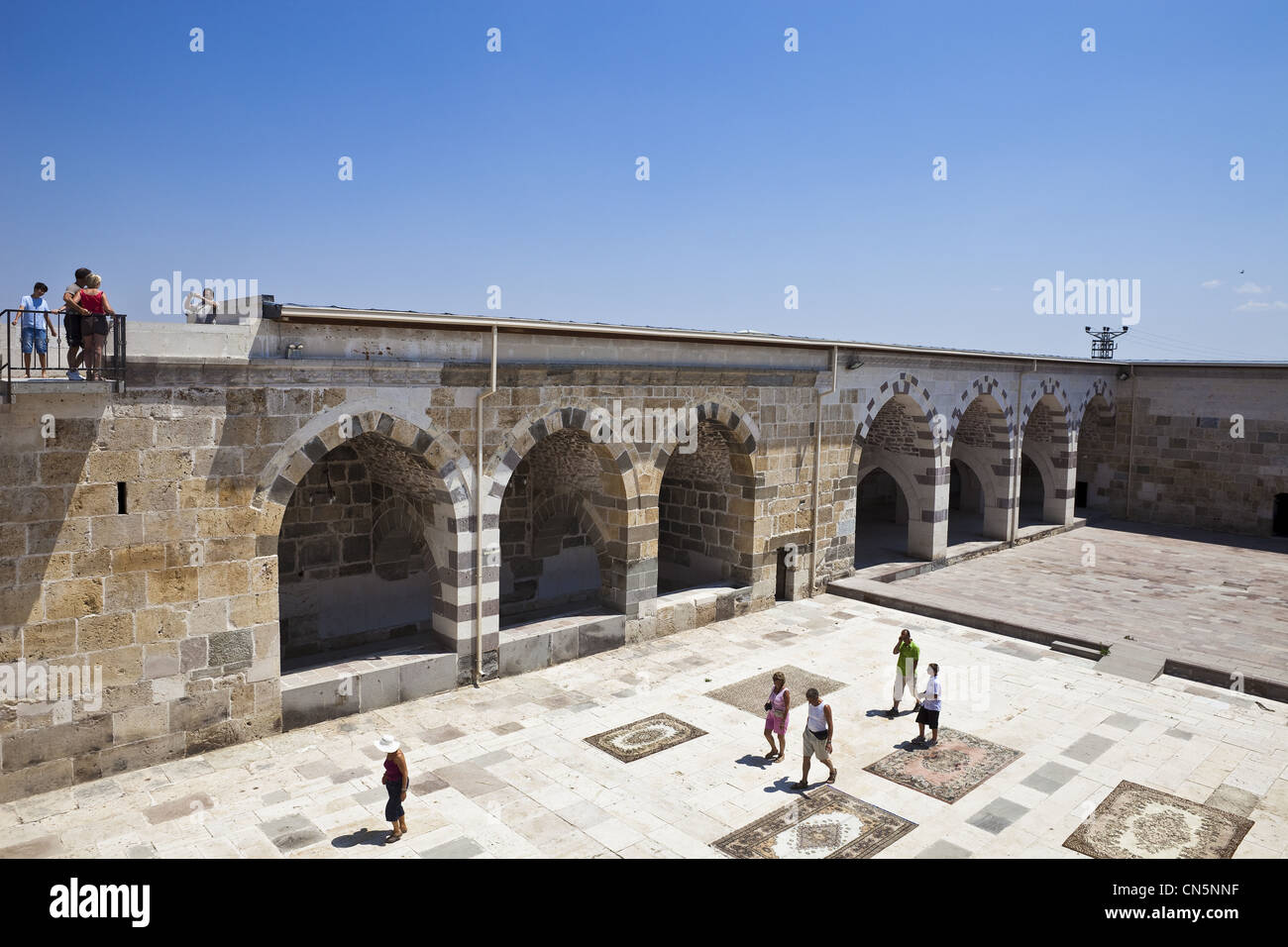 Turkey, Central Anatolia, Konya province, Tomek, caravanserai Sultanhan ...