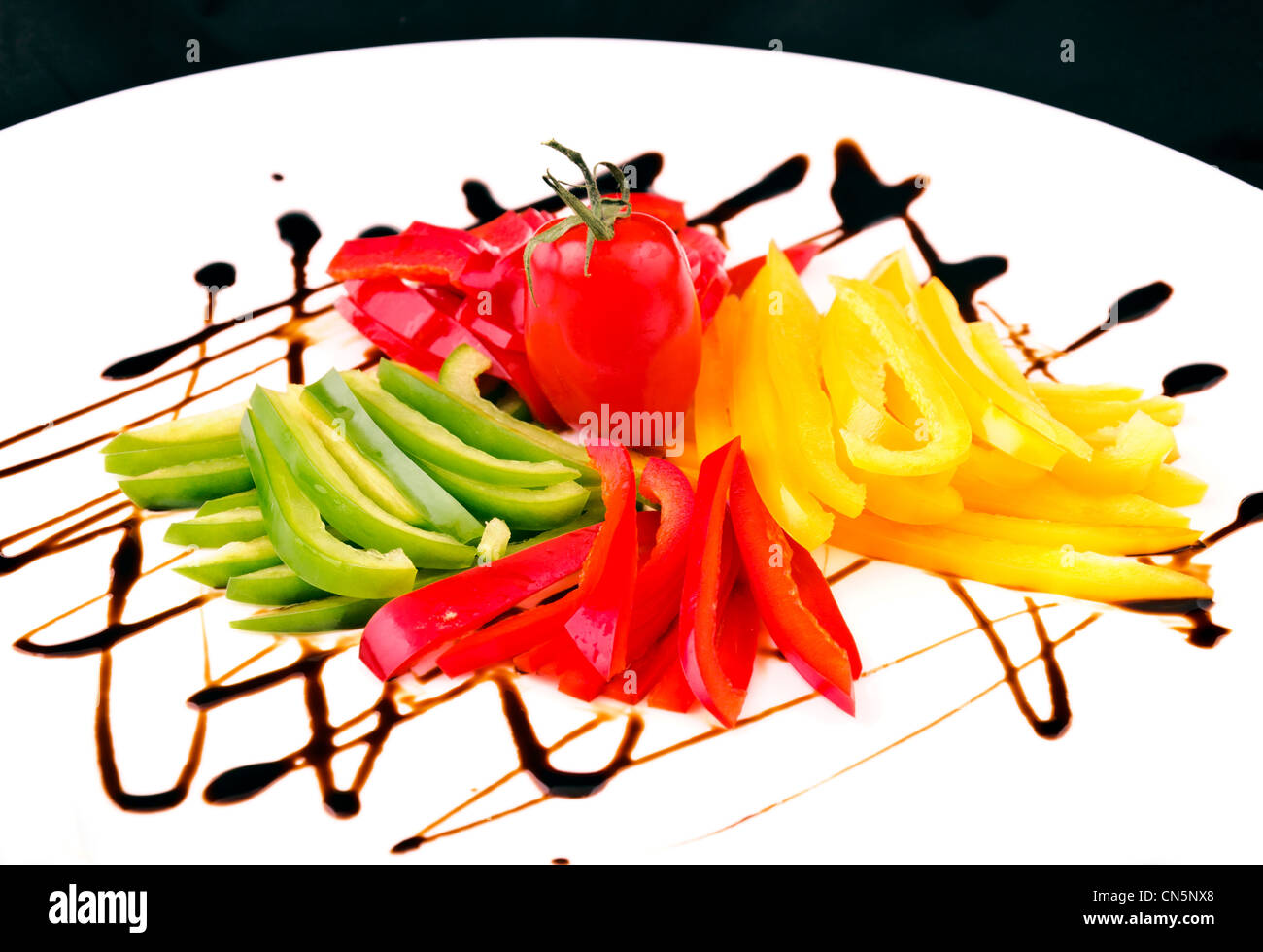 Three color vegetables Stock Photo - Alamy