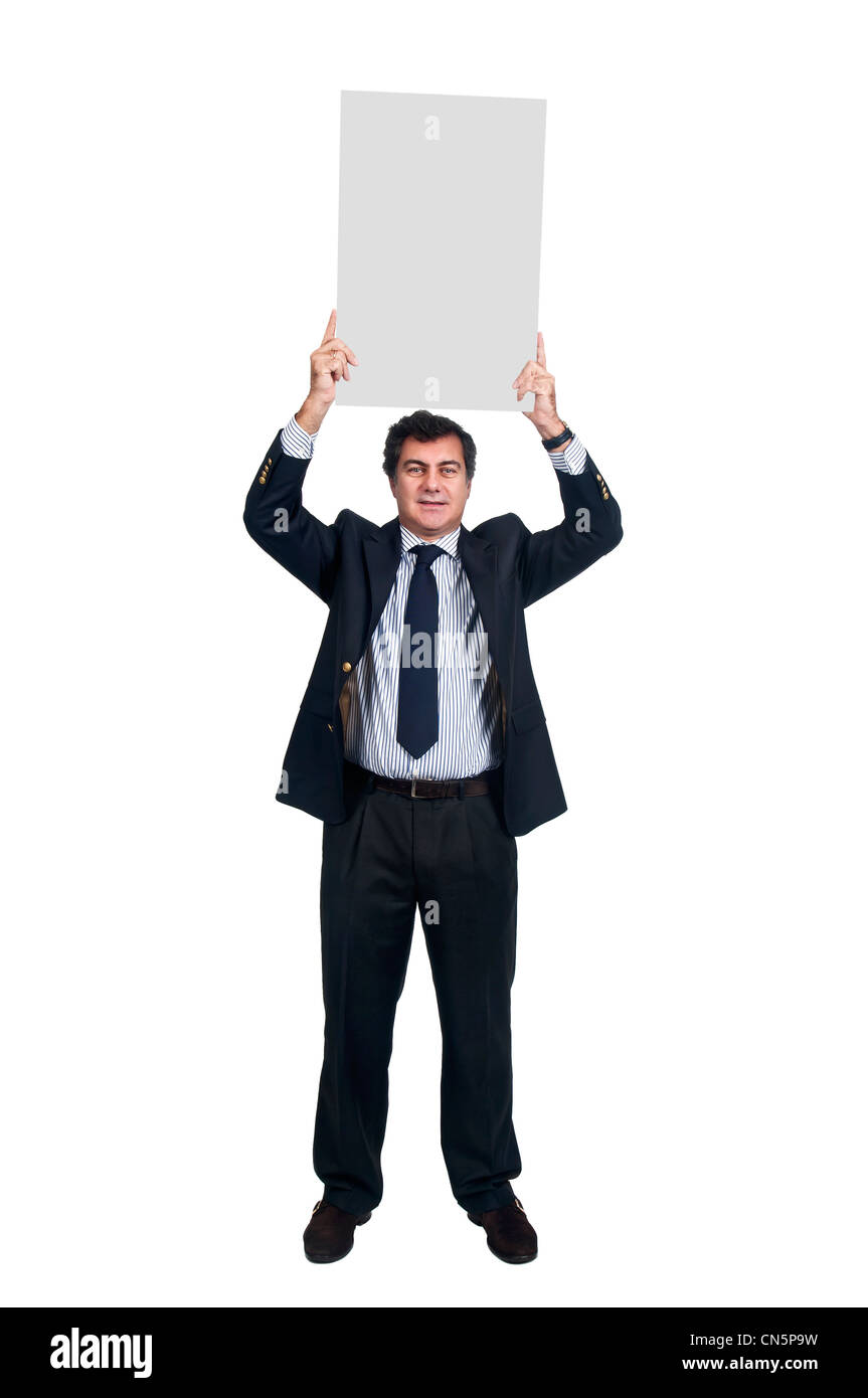 Portrait businessman in board Cut Out Stock Images & Pictures - Alamy