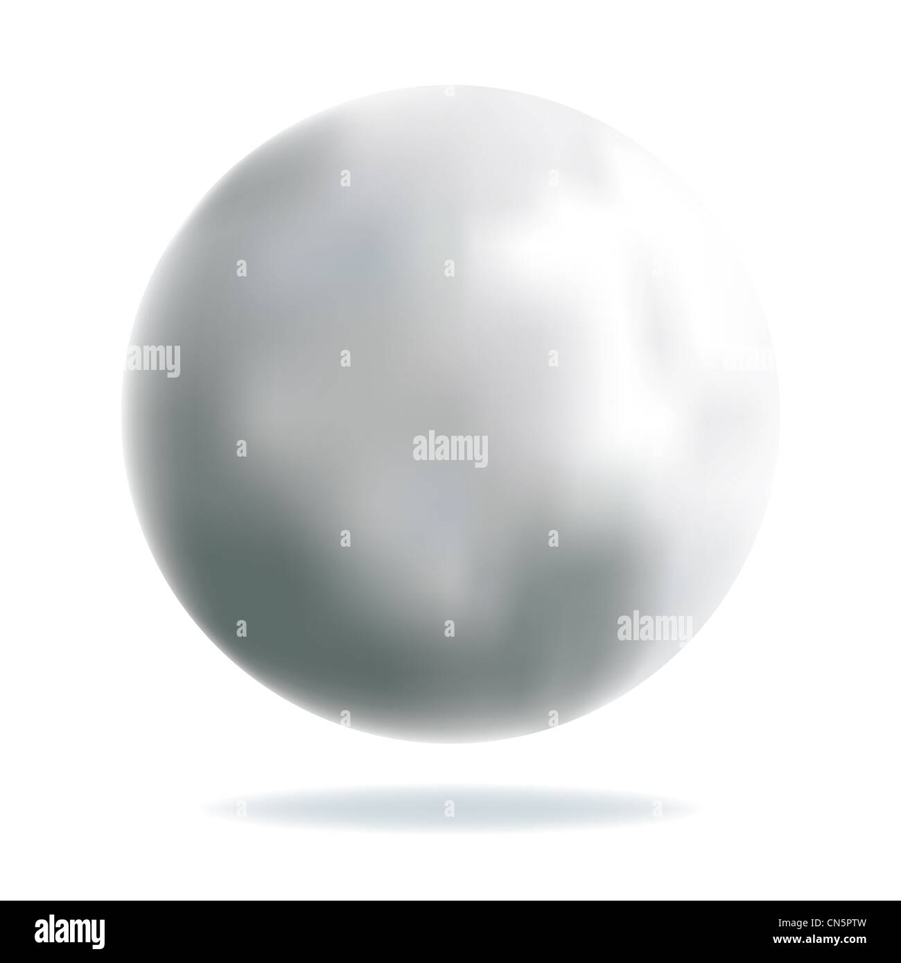Shiny Silver Ball with mesh effect Vector Illustration Stock Photo - Alamy