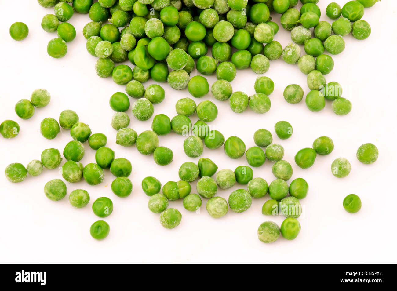 IQF beans isolated on the white Stock Photo - Alamy