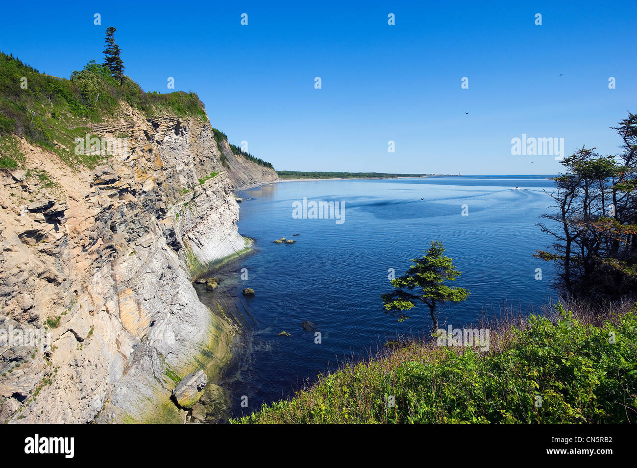 Canada, Quebec province, Gaspesie, Forillon National Park located along ...