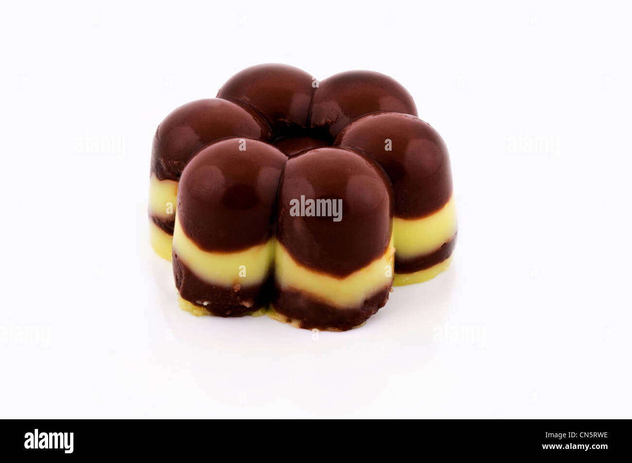 Chocolate icing detail Cut Out Stock Images & Pictures - Alamy