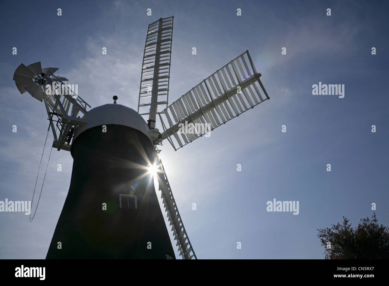 The restored Holgate windmill, York Stock Photo - Alamy