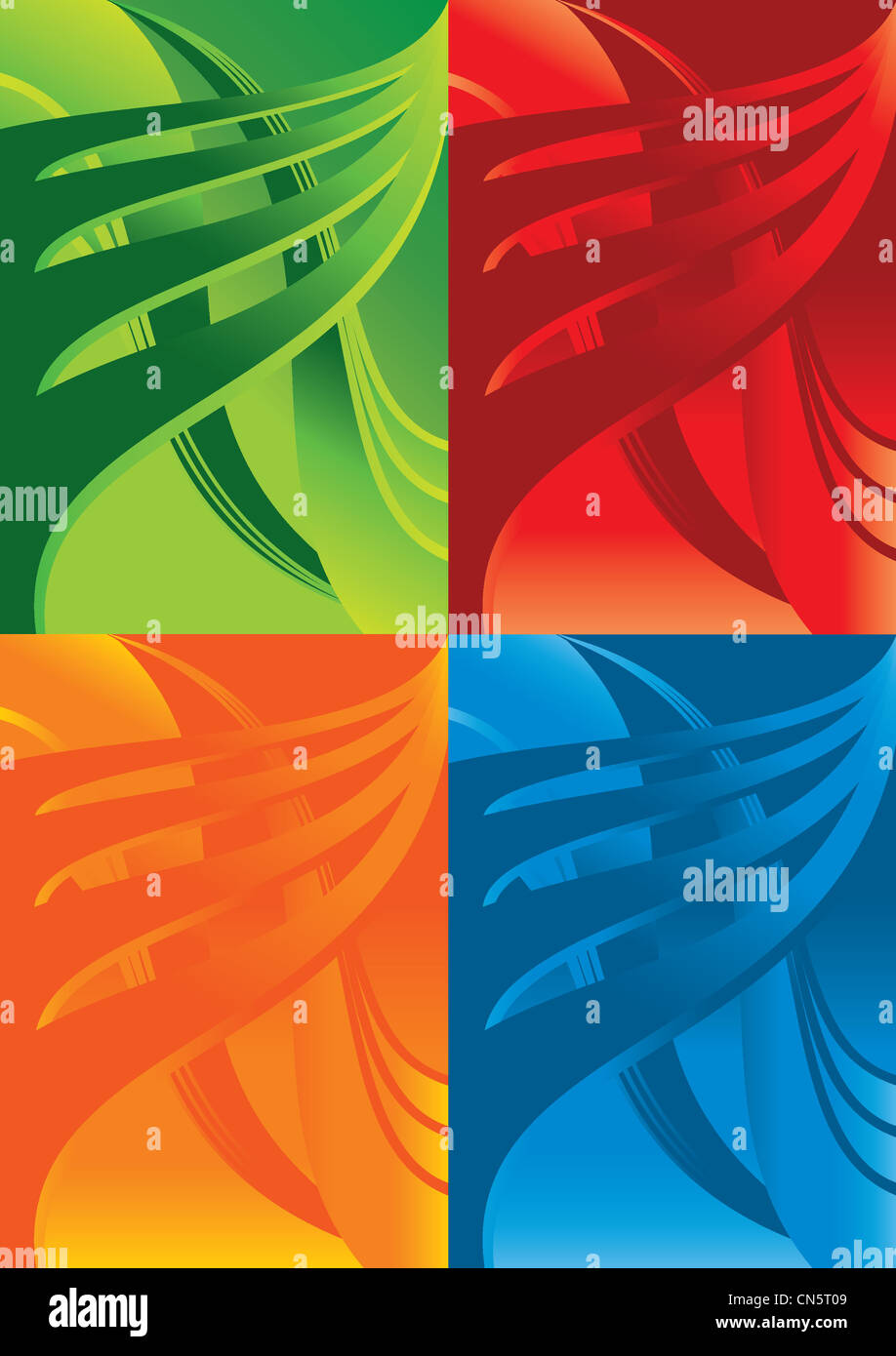 multicolor vector background Stock Photo - Alamy