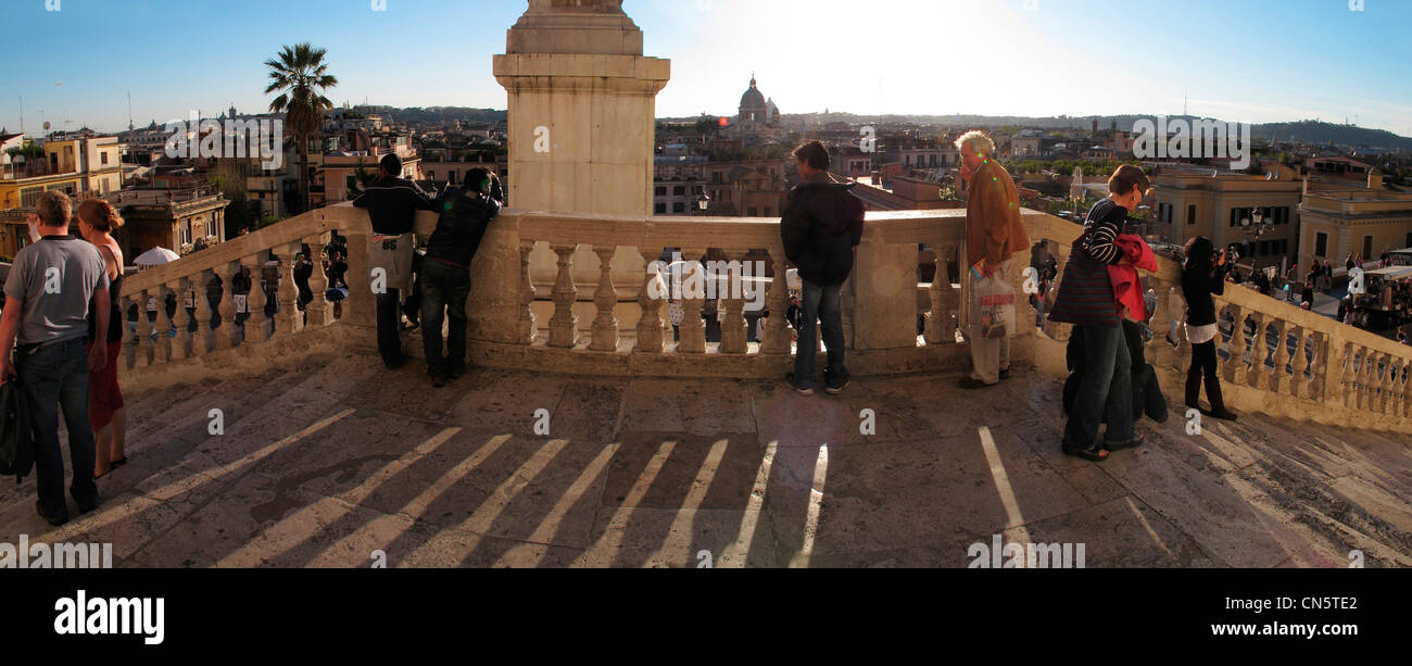 Rome spanish steps hi-res stock photography and images - Alamy