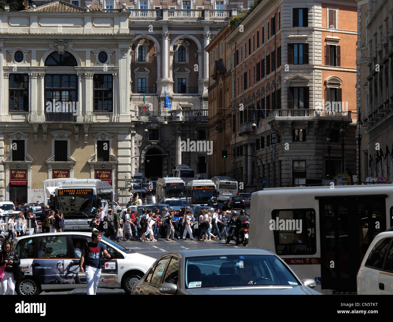 Downtown rome hi-res stock photography and images - Alamy