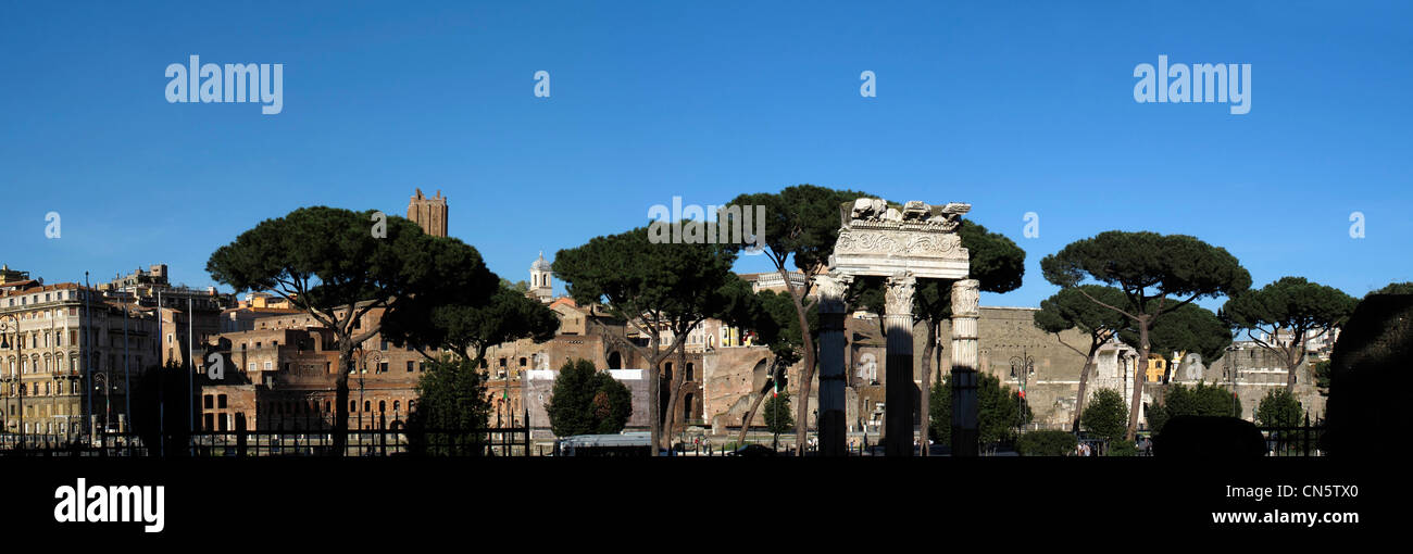 Italy Rome Roman Empire ruins Stock Photo - Alamy