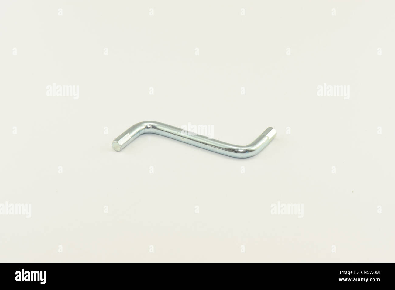 tool mini allen key s shaped for ease of use taken on a white ...