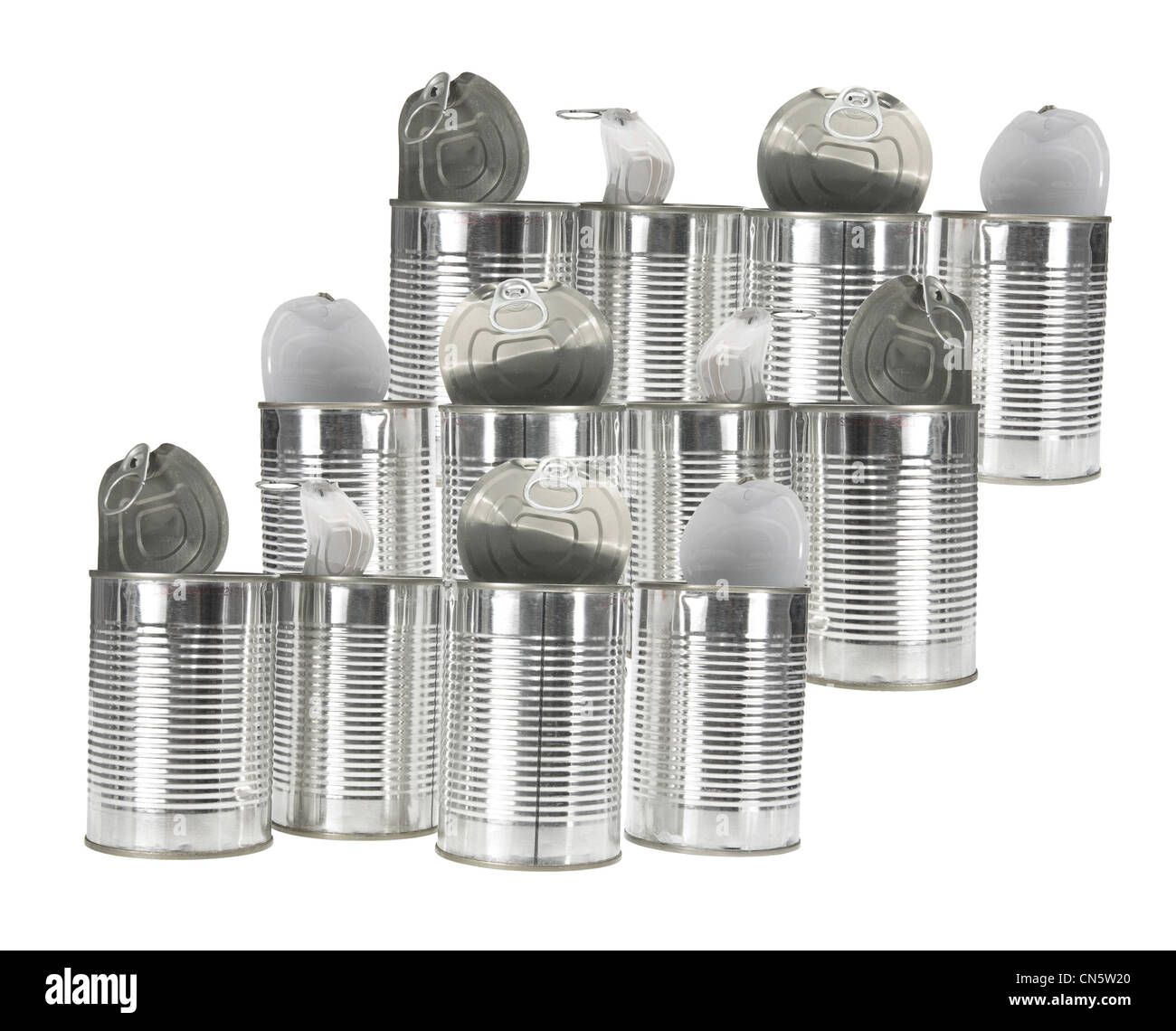 Metal lids hi-res stock photography and images - Alamy