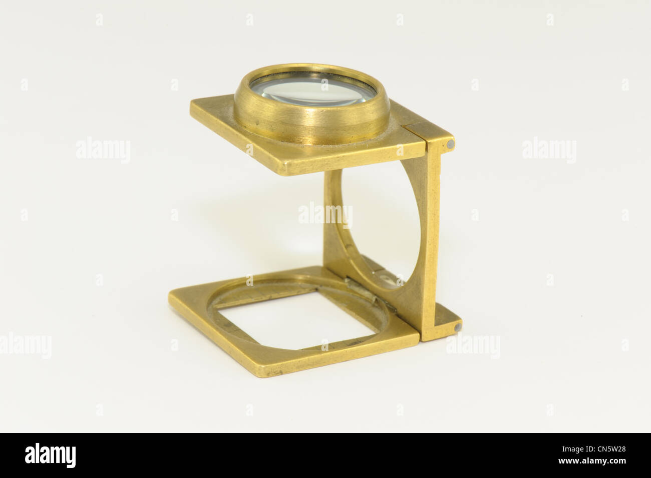 Linen tester magnifying glass hi-res stock photography and images - Alamy